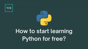 How To Start Learning Python For Free? - The Click Reader